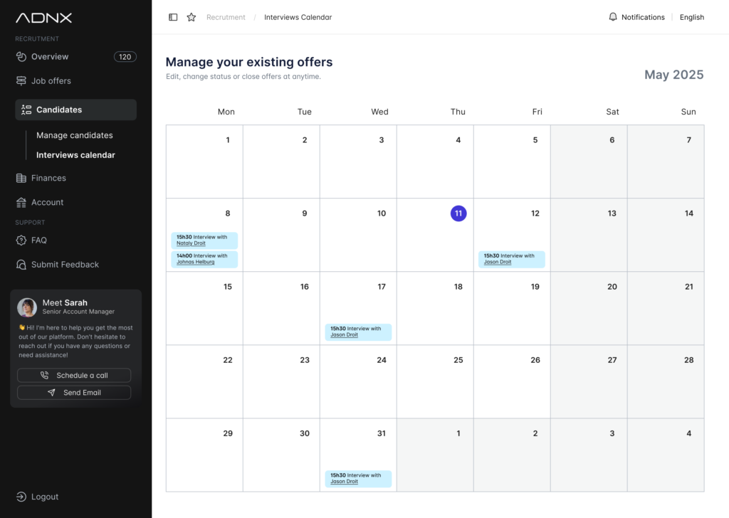 Interviews & Decision Tools – ADNX